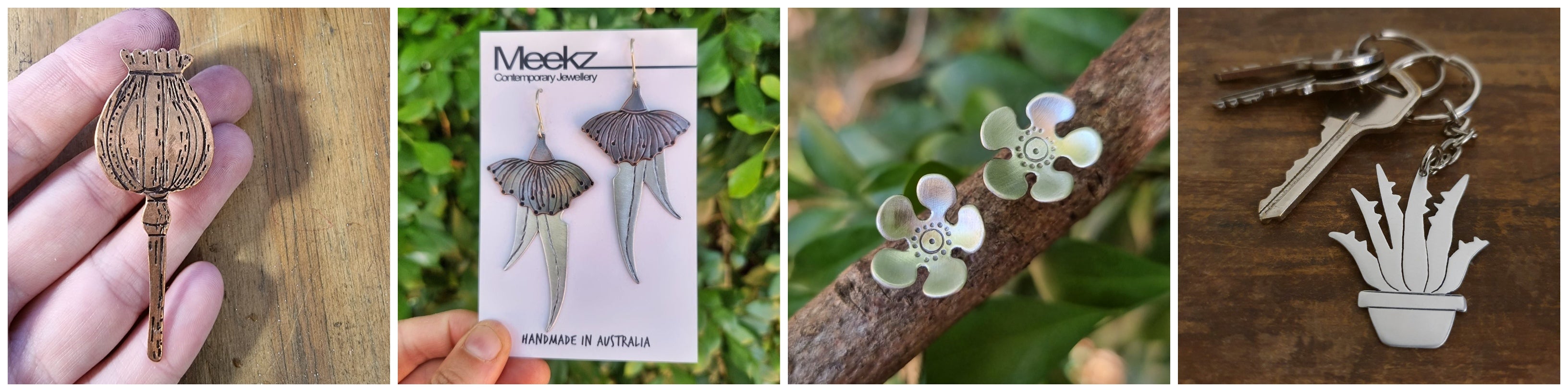 Flower & Plant Collection – Meekz Contemporary Jewellery